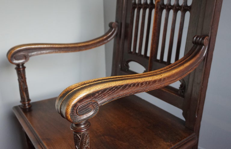 Perfectly Hand Carved and Superb Condition Antique Gothic Revival ...