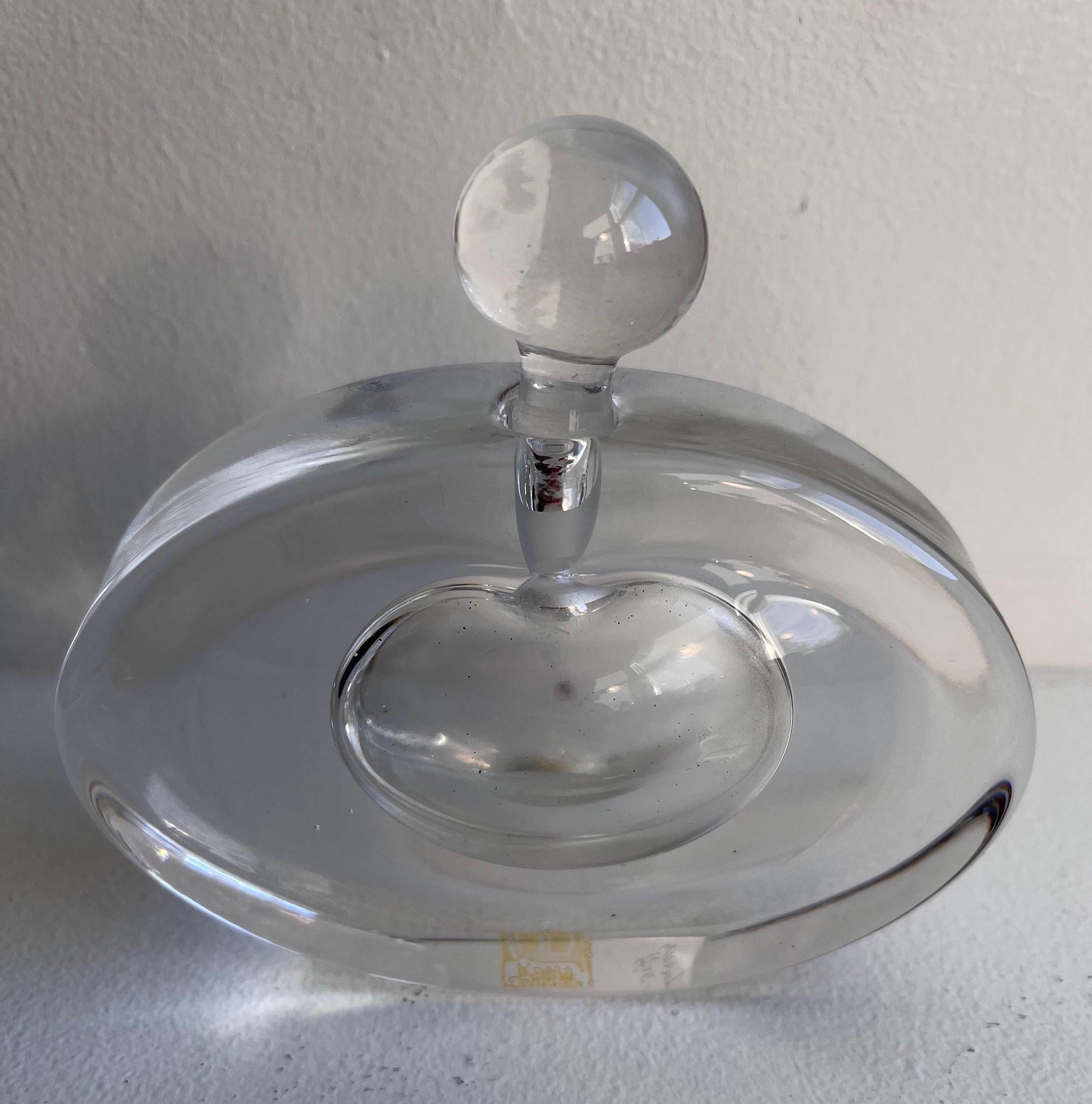 Perfume Bottle by Goran Warff for Kosta, Sweden, c. 1980s For Sale at ...