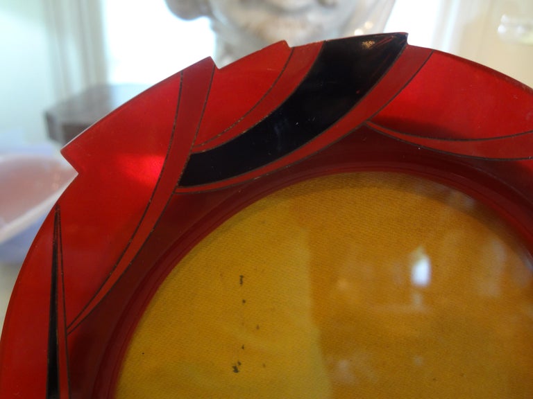 Period Art Deco Bakelite Picture Frame For Sale at 1stdibs
