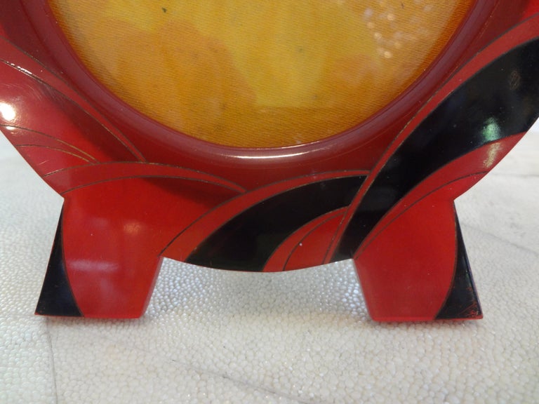 Period Art Deco Bakelite Picture Frame For Sale at 1stdibs