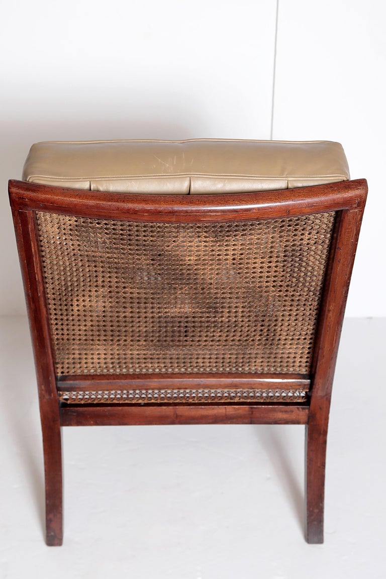 Period English Regency Library Chair For Sale at 1stDibs