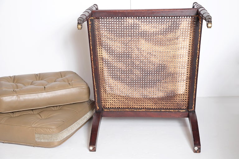 Period English Regency Library Chair For Sale at 1stDibs