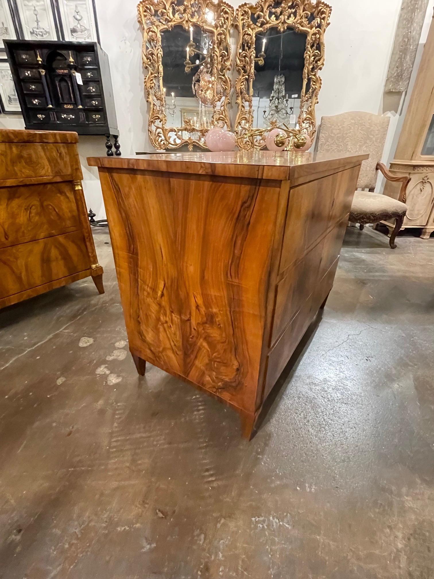 Period German Biedermeier Walnut Commode For Sale at 1stDibs | commode ...