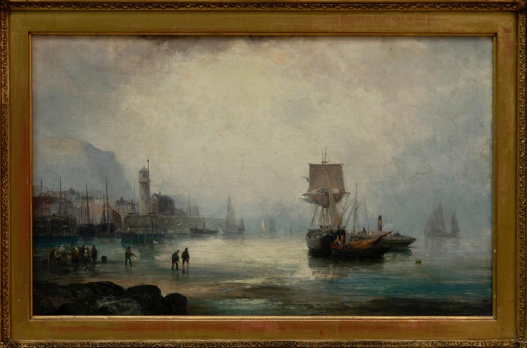 Period Marine Landscape Credited to Warren Sheppard For Sale at 1stDibs