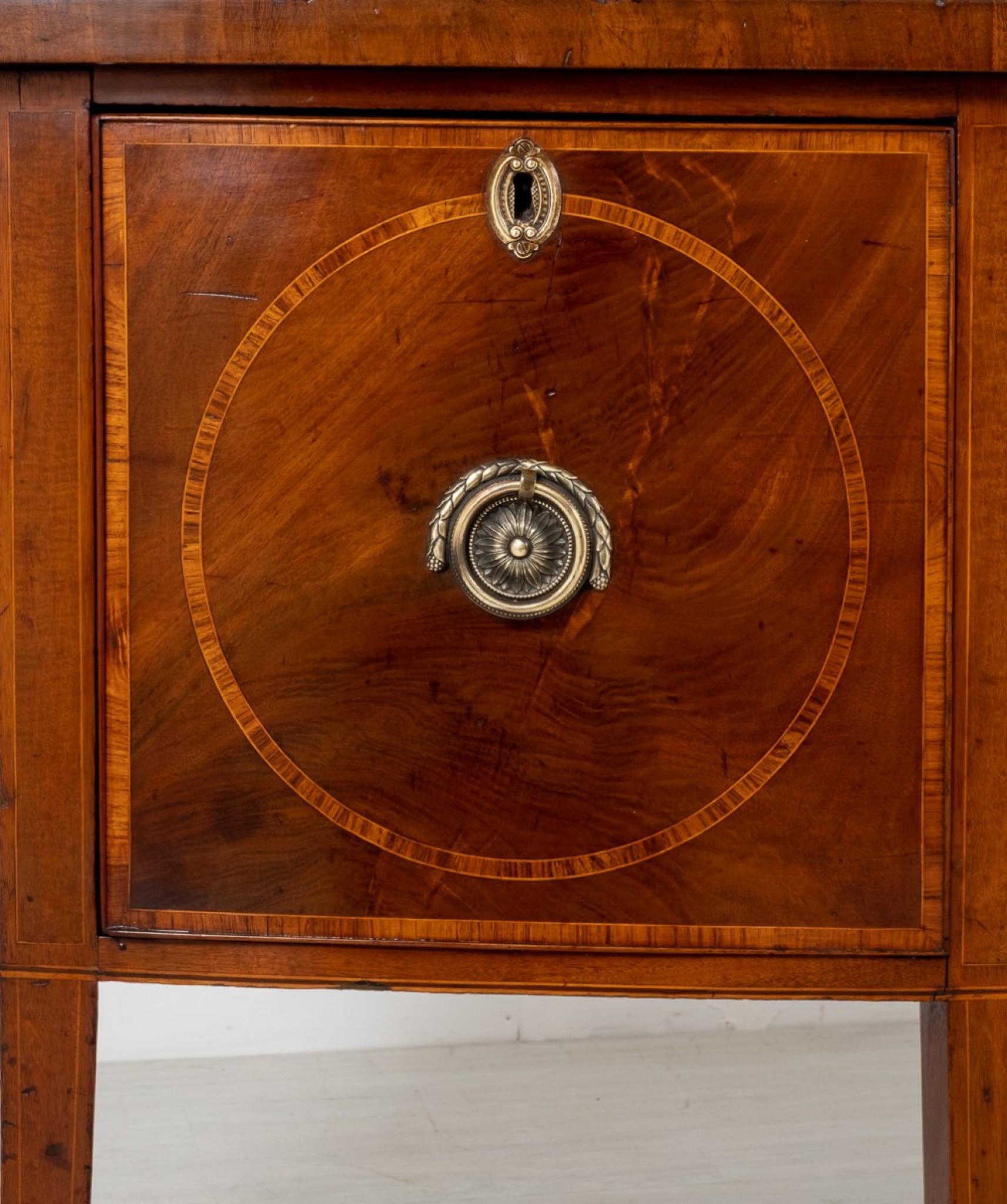Period Regency Sideboard, Antique Mahogany Buffet Interiors For Sale at ...