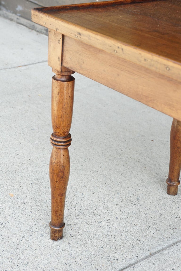 Period Small Country French Table in Walnut For Sale at 1stDibs