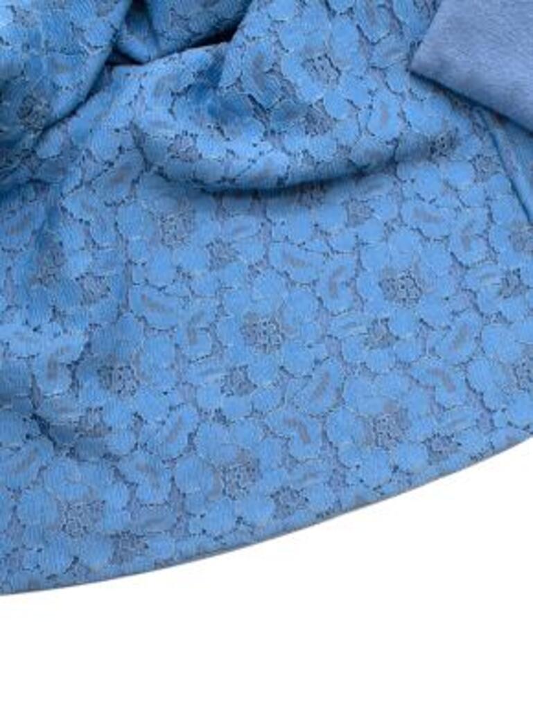Periwinkle Blue Double Breasted Boucle Coat For Sale at 1stDibs ...