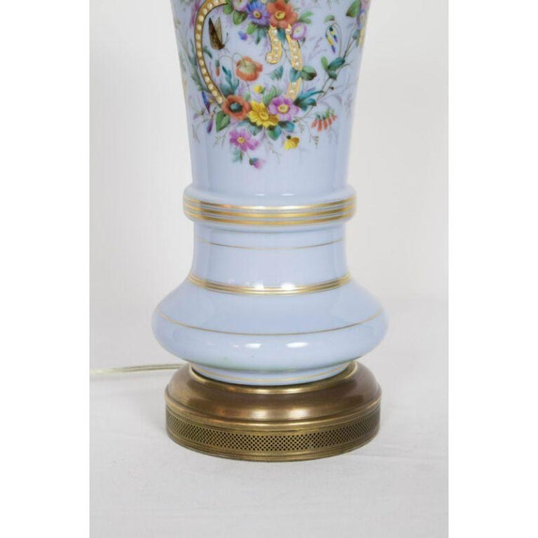 Periwinkle Bristol Table Lamp For Sale at 1stDibs