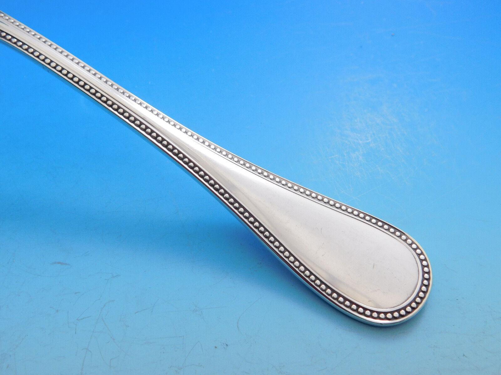 Perles by Christofle France Silverplate Flatware Service Set 63 Pieces ...