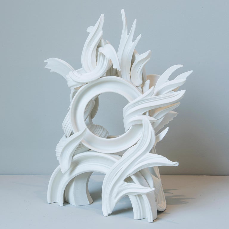 Perpetual IV, a Unique Porcelain Ceramic Sculpture by Jo Taylor For ...