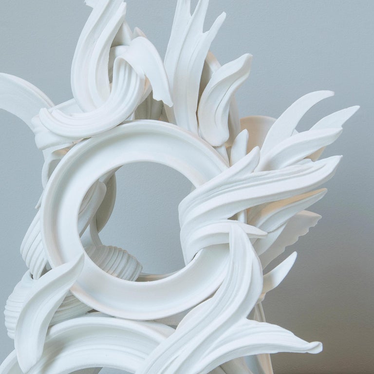 Perpetual IV, a Unique Porcelain Ceramic Sculpture by Jo Taylor For ...