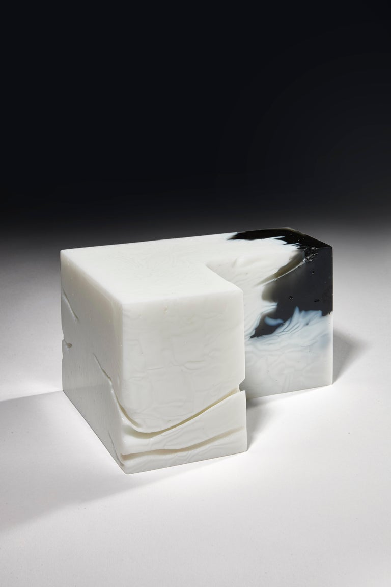 Perrin & Perrin - Glass Sculpture Tephra Two Made in France One of a ...