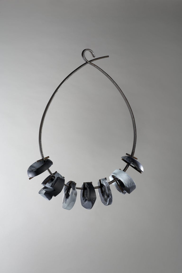 Perrin & Perrin - Glass Sculpture Torque One of a Kind Made in France ...