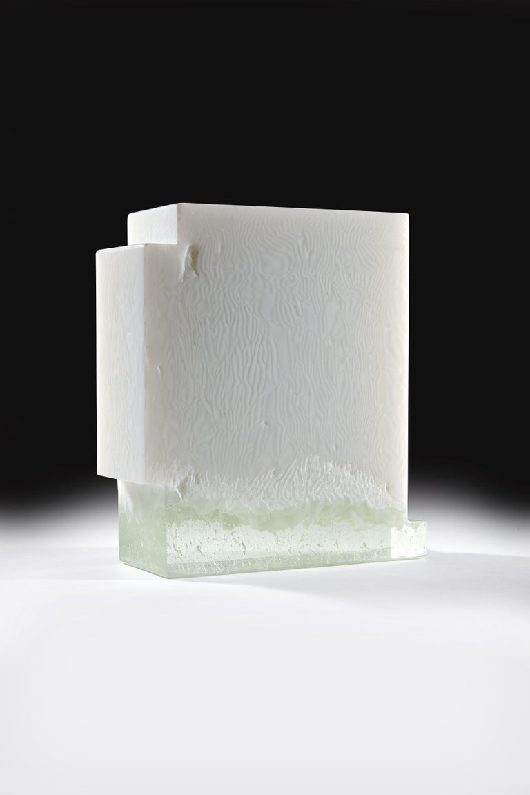 Perrin & Perrin - Glass Sculpture Vertical One of a Kind Made in France ...