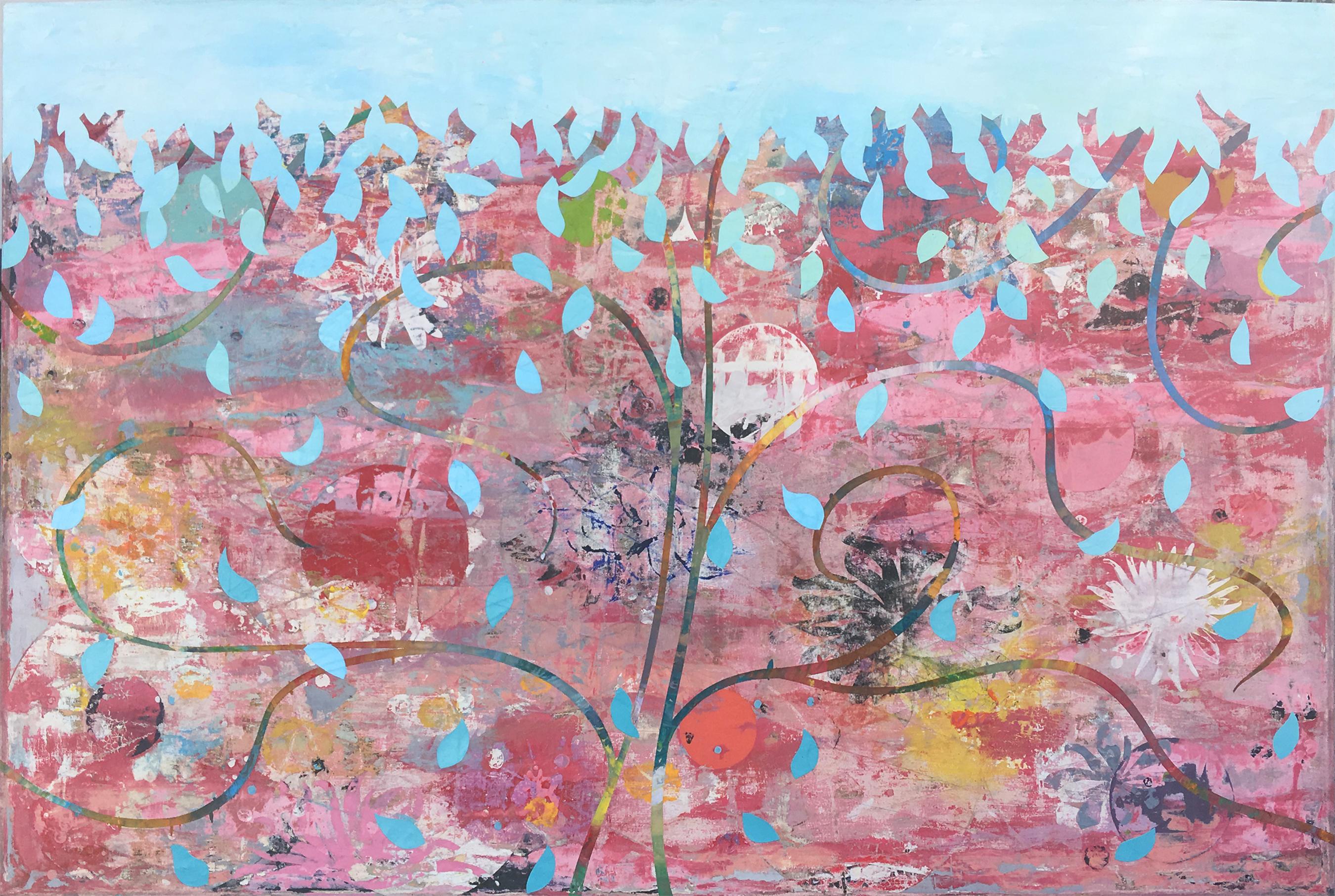 Perry Burns - L'arbre de vie En vente sur 1stDibs