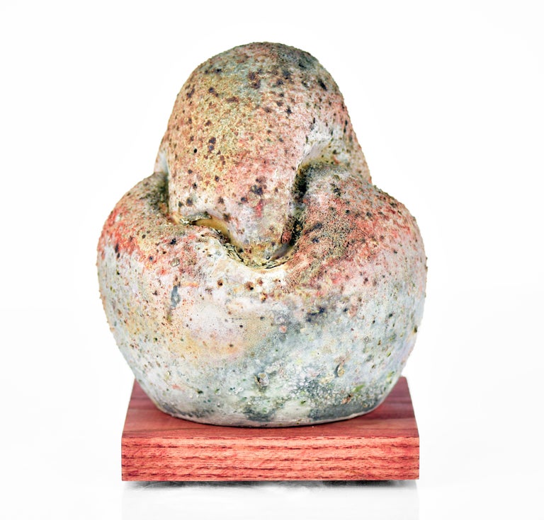 Perry Haas - "Droplet 1917", Contemporary, Ceramic, Sculpture, Wood ...