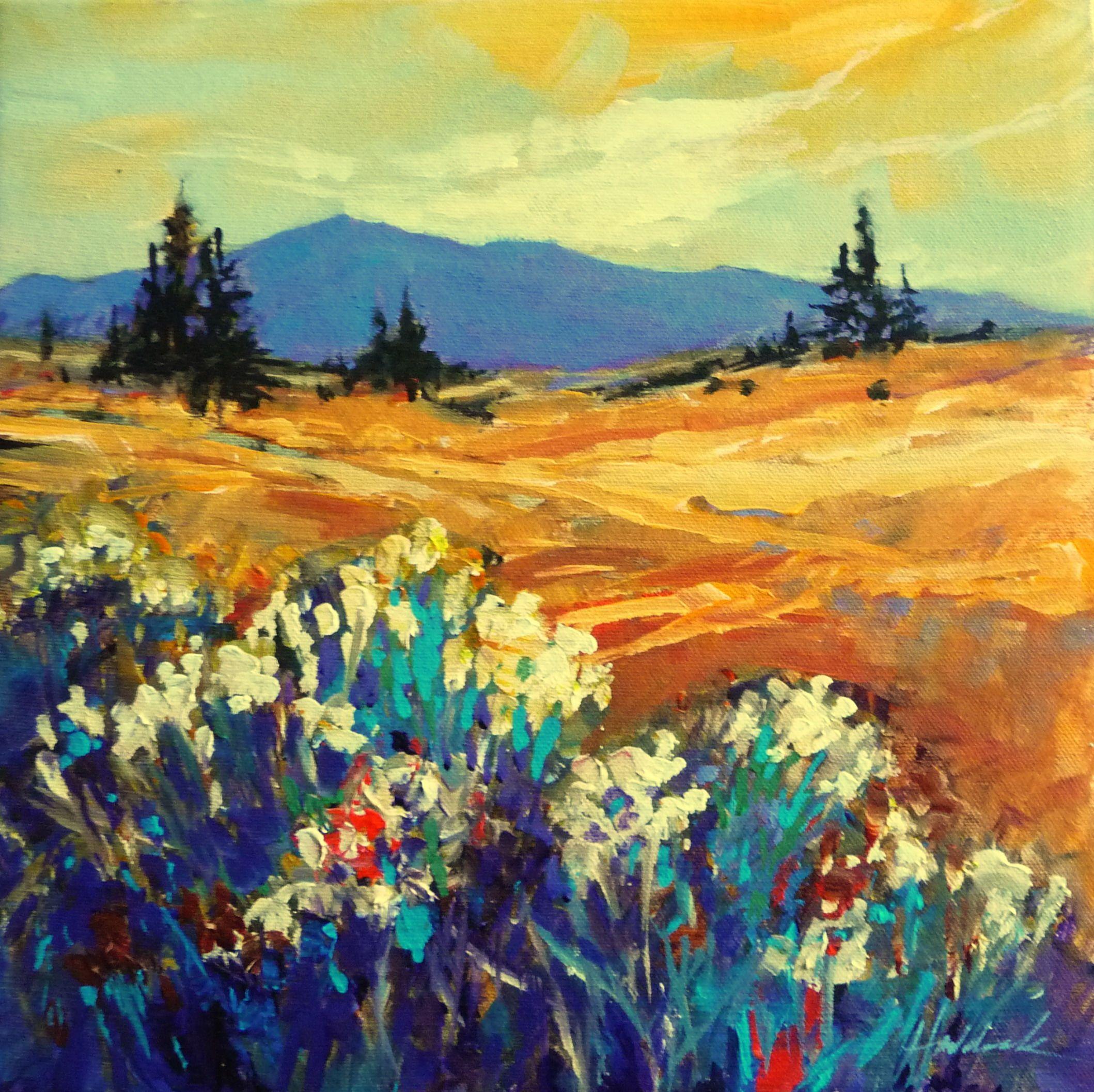 Perry Haddock - Cariboo Colours, Painting, Acrylic on Canvas at 1stDibs ...