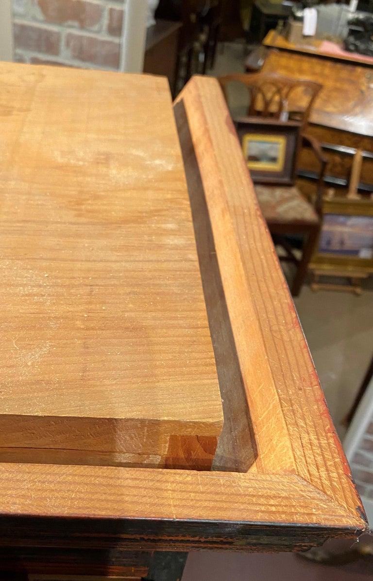 Perry Hopf Grain Painted, Maine High Chest or Highboy For Sale at 1stDibs