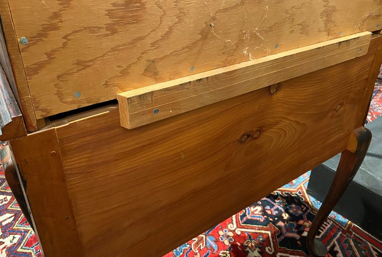 Perry Hopf Grain Painted, Maine High Chest or Highboy For Sale at 1stDibs