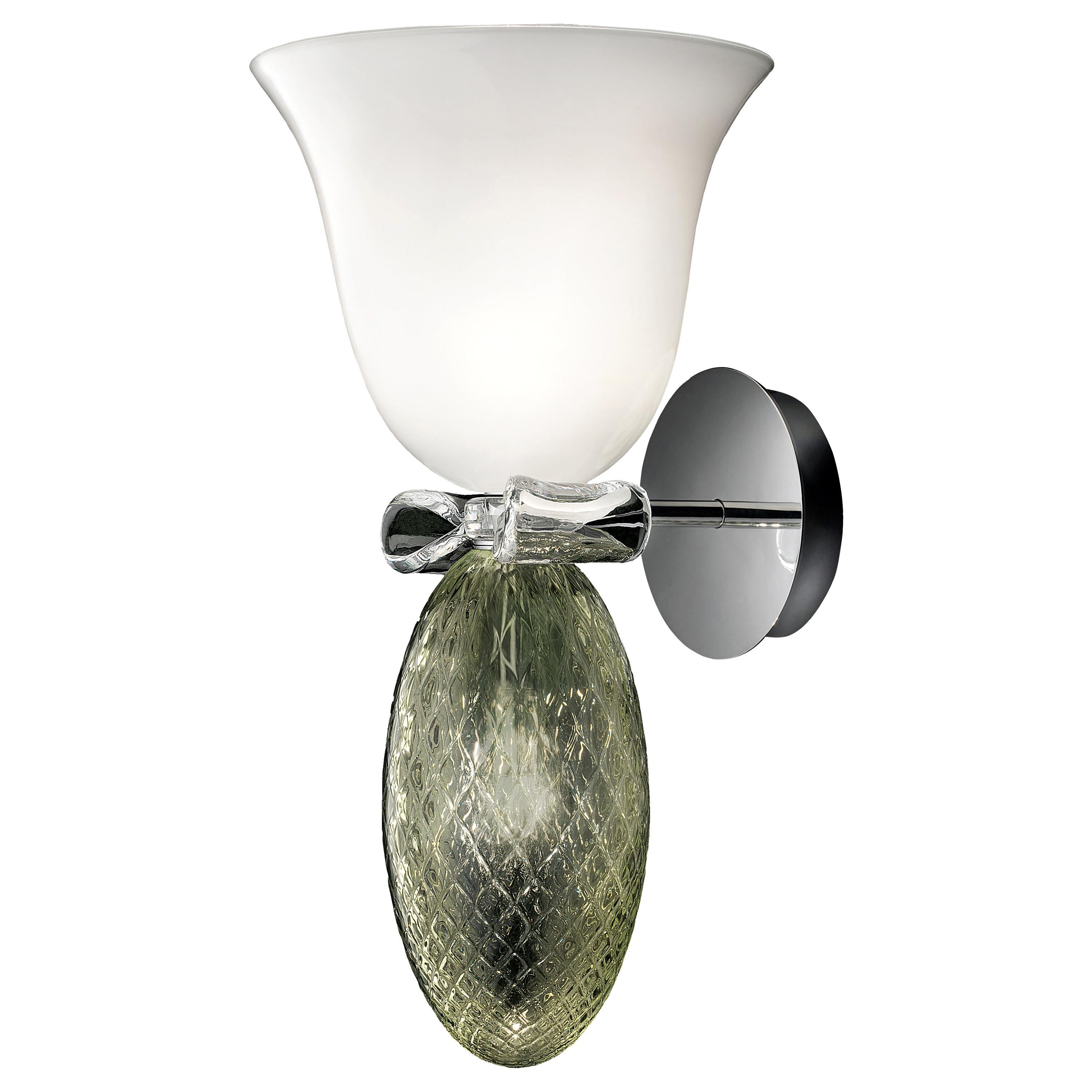 Customizable Perseus 7312 Wall Sconce in Glass, by Marcel Wanders For ...