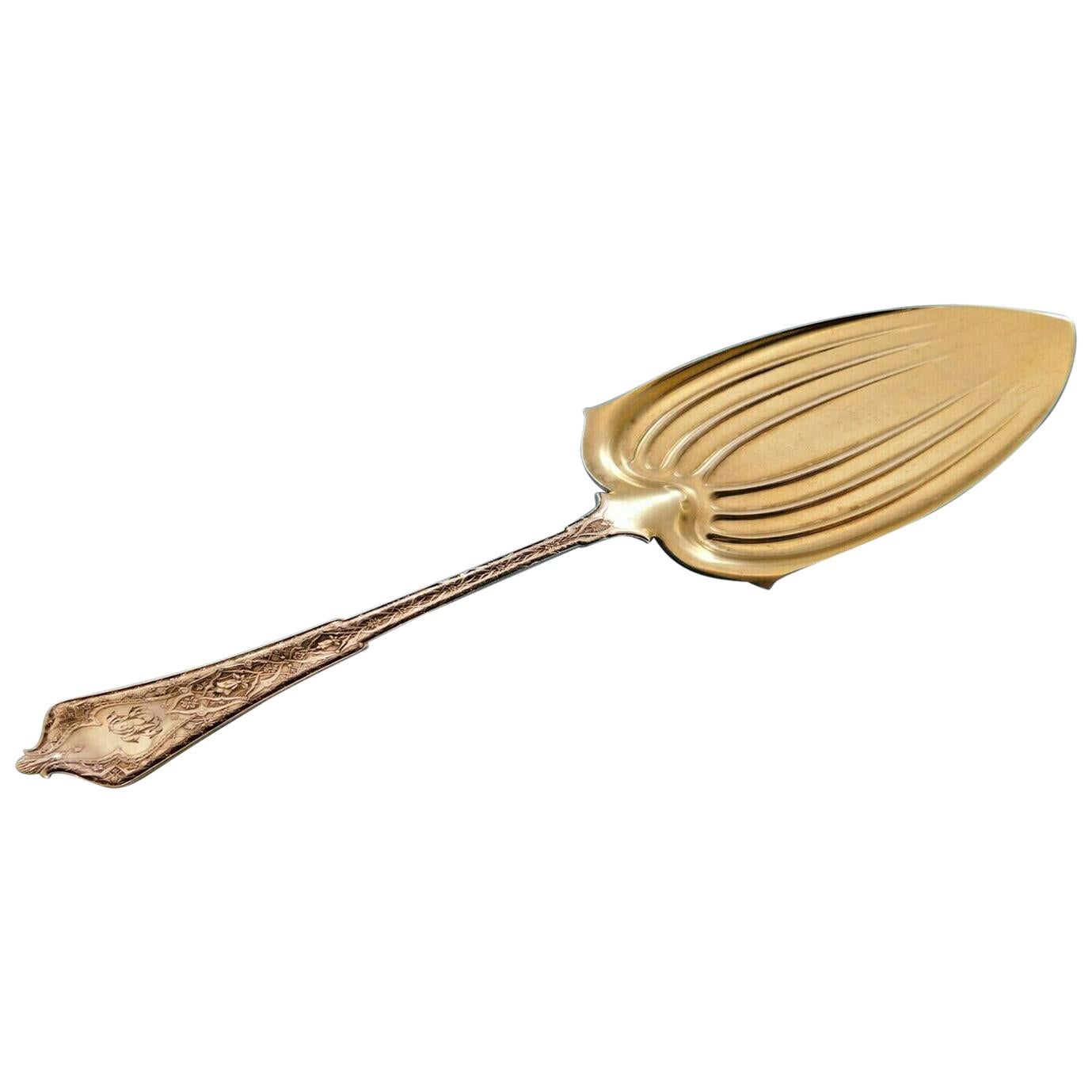 Lily of the Valley by Whiting Sterling Silver Pie Server Light Gold ...