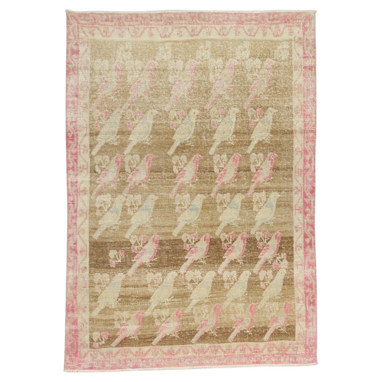 Persian Gabbeh Pigeon Rug For Sale at 1stDibs