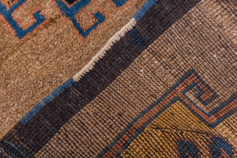 Persian Gabbeh Runner, circa 1960s, Colorful For Sale at 1stDibs