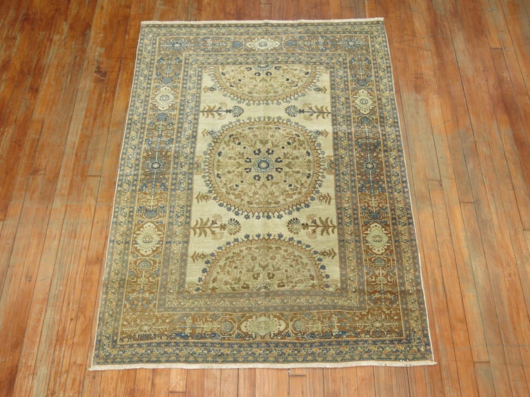 Persian Hadji Jalili Tabriz Rug at 1stDibs