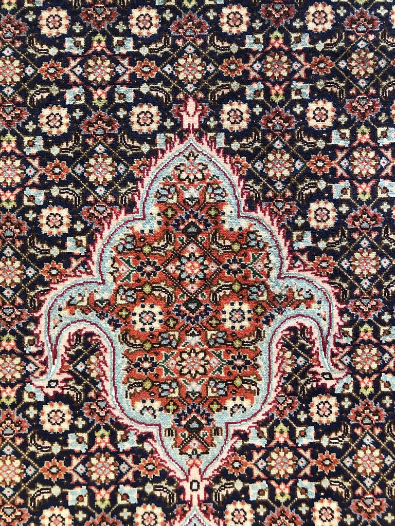 Persian Hand Knotted Medallion Fish Design 'Mahi' Tabriz Rug, circa ...