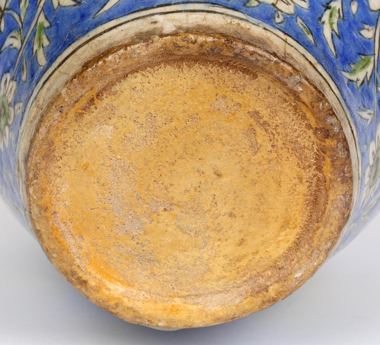 Persian Islamic Hand Painted Large Floral Decorated Pottery Vase at ...