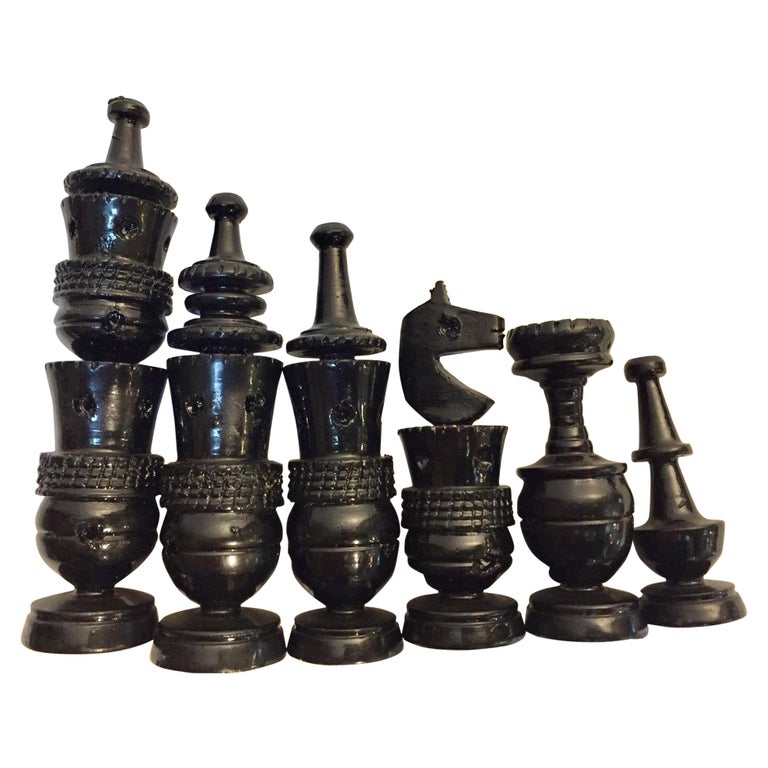 Persian Octagonal Backgammon and Chess Game at 1stDibs | persian chess