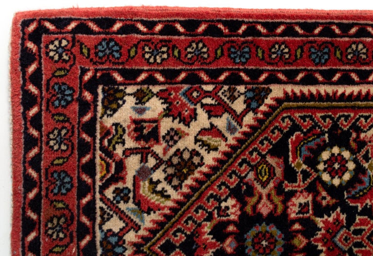 Persian Qashqai Hand-Knotted Prayer Mat Small Rug For Sale at 1stDibs