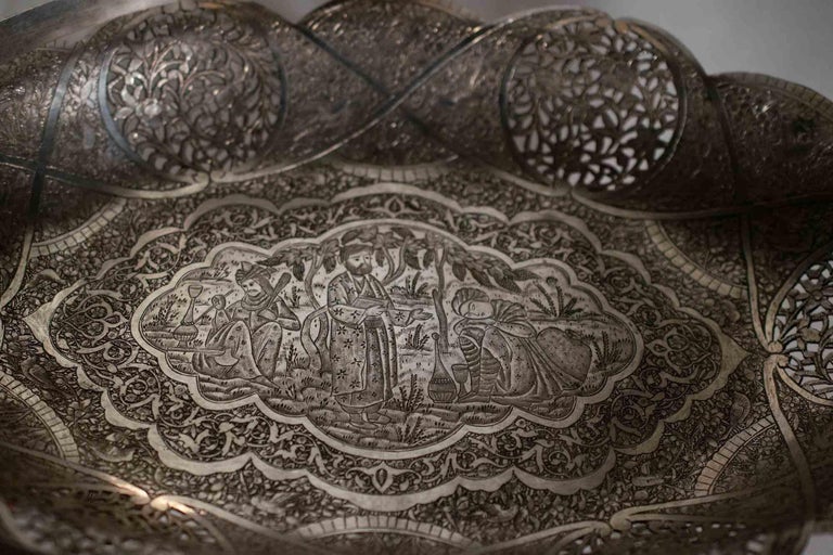 Persian Silver Set, Early 20th Century For Sale at 1stDibs