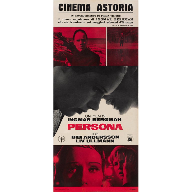 "Persona" Original Italian Film Poster at 1stDibs
