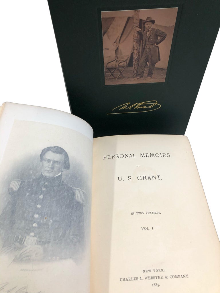 Personal Memoirs of U.S. Grant, Two-Volume Set, circa 1885-1886 at ...