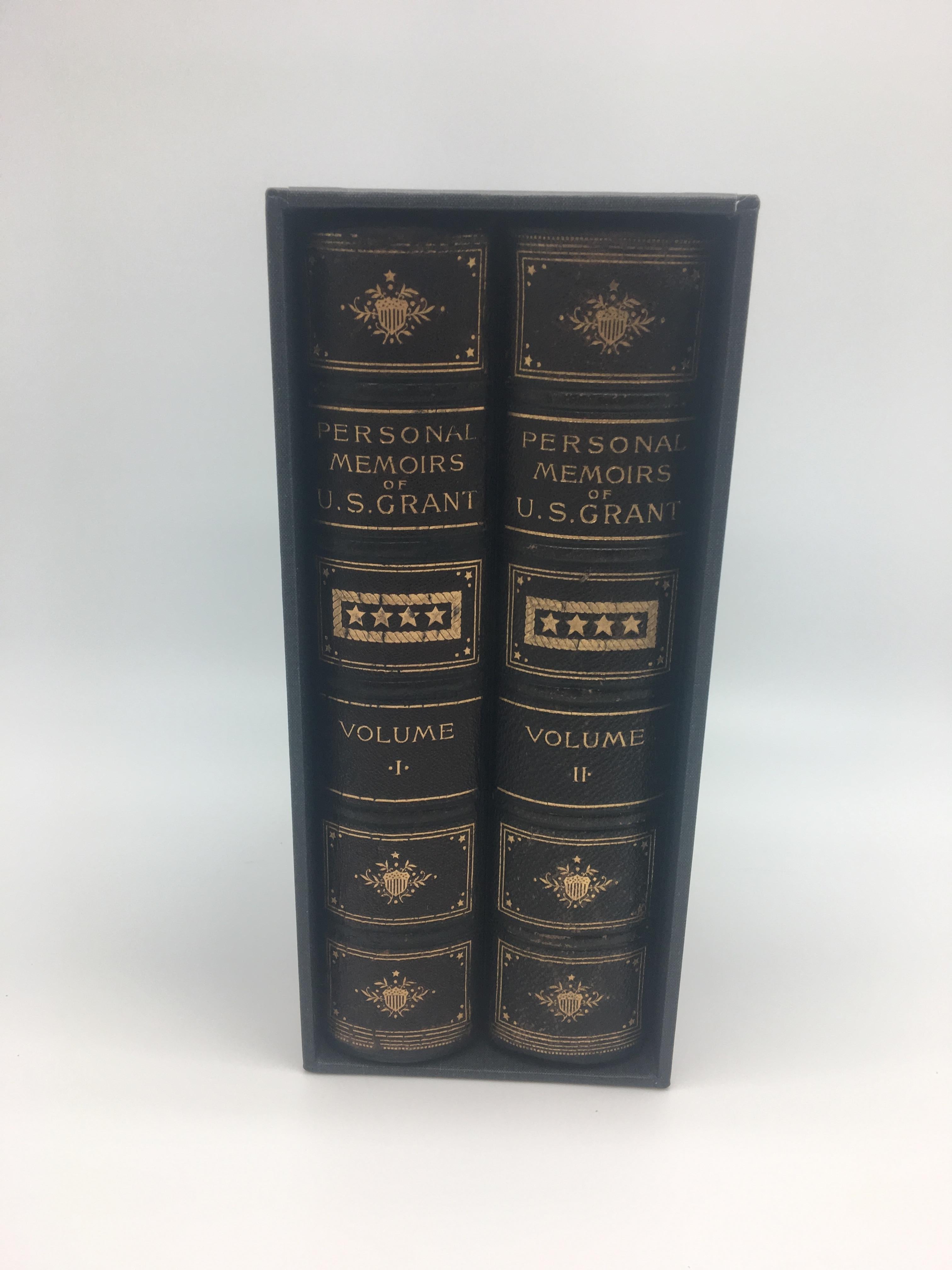 Personal Memoirs of U.S. Grant, Special 2-Volume First Edition, 1885 ...
