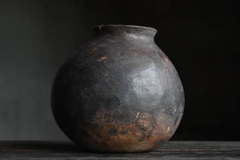 Peru Antique Earthenware 1700s-1800s / Pottery Vase Jar Pot Wabi Sabi ...