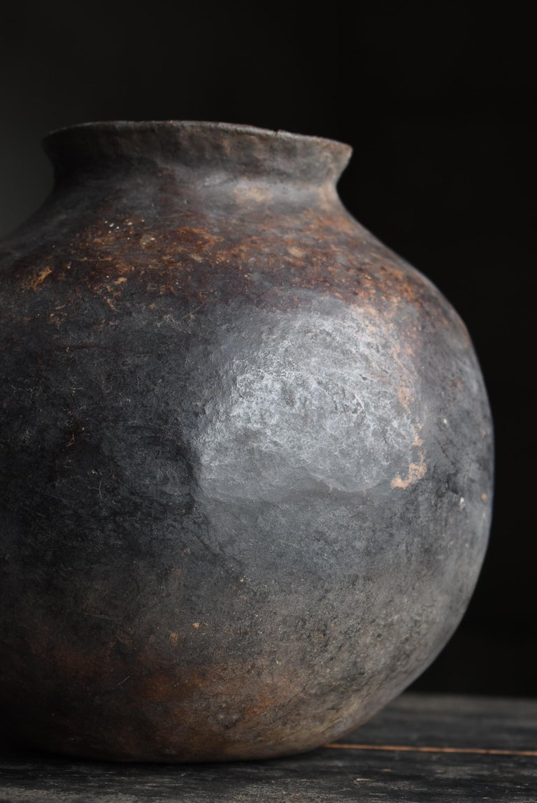 Peru Antique Earthenware 1700s-1800s / Pottery Vase Jar Pot Wabi Sabi ...