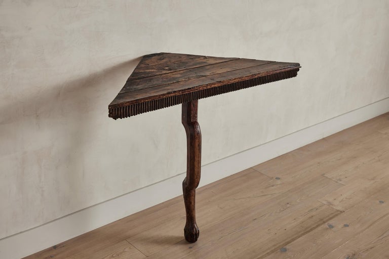 Peruvian Corner Table For Sale at 1stDibs