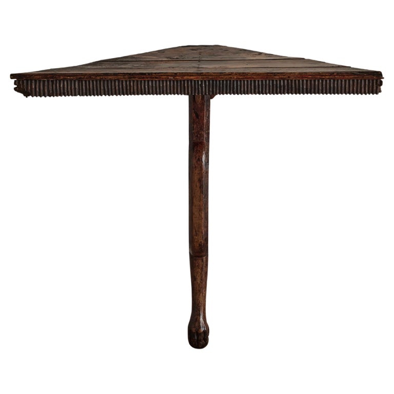 Peruvian Corner Table For Sale at 1stDibs