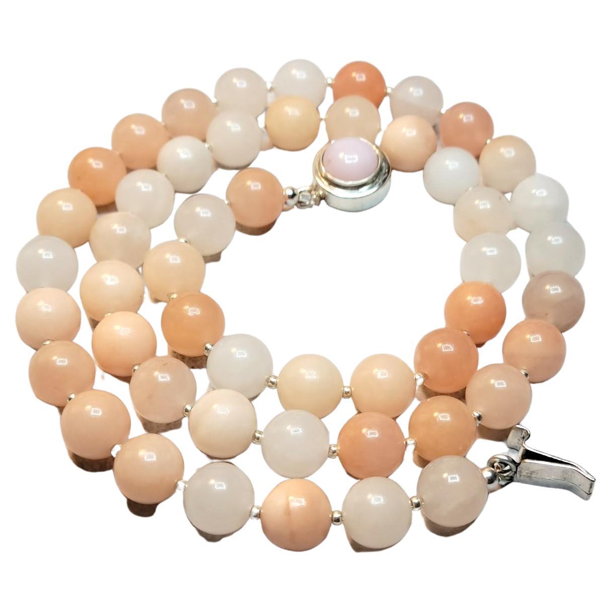 Peruvian Pink Opal Jewelry - 39 For Sale on 1stDibs | peruvian pink ...