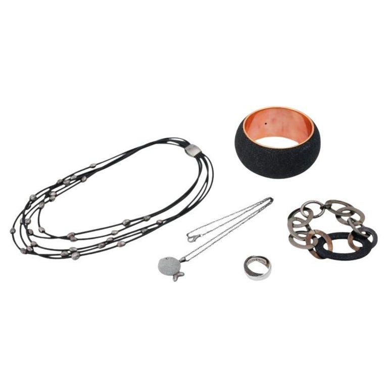 Pesavento 5-Part Bundle of Silver Jewelry For Sale at 1stDibs