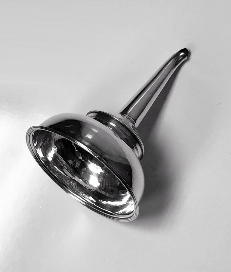 Peter and Jonathan Bateman Georgian Silver Wine Funnel, London, 1790 at ...