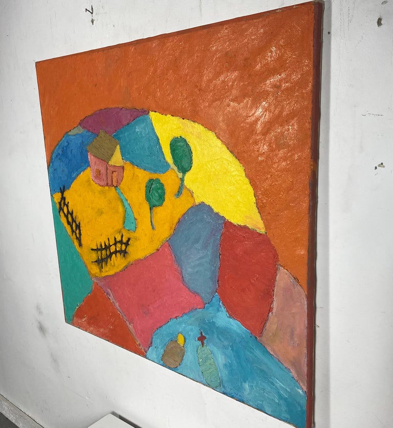 Peter Arvidson Post Modern Modernist American Painter 'the Lovers" 1993 ...