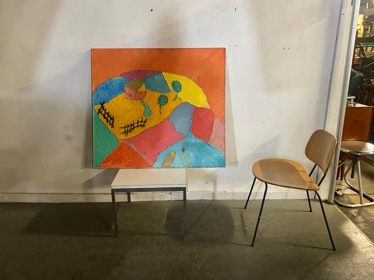 Peter Arvidson Post Modern Modernist American Painter 'the Lovers" 1993 ...