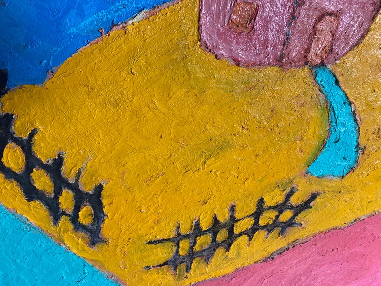 Peter Arvidson Post Modern Modernist American Painter 'the Lovers" 1993 ...