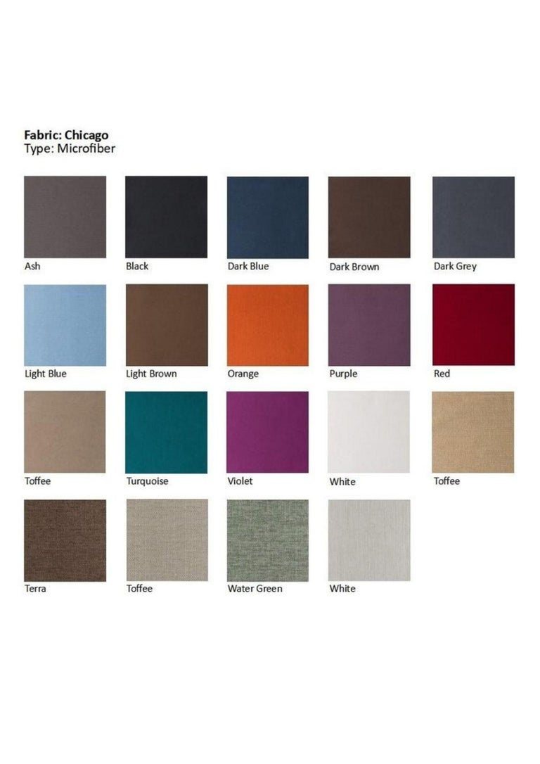 Contemporary bar stool with metalic structure and a customizable fabric ...