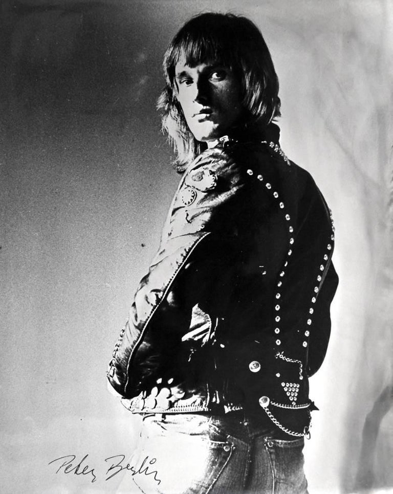 Peter Berlin - Self Portrait in Black Leather Jacket at 1stDibs