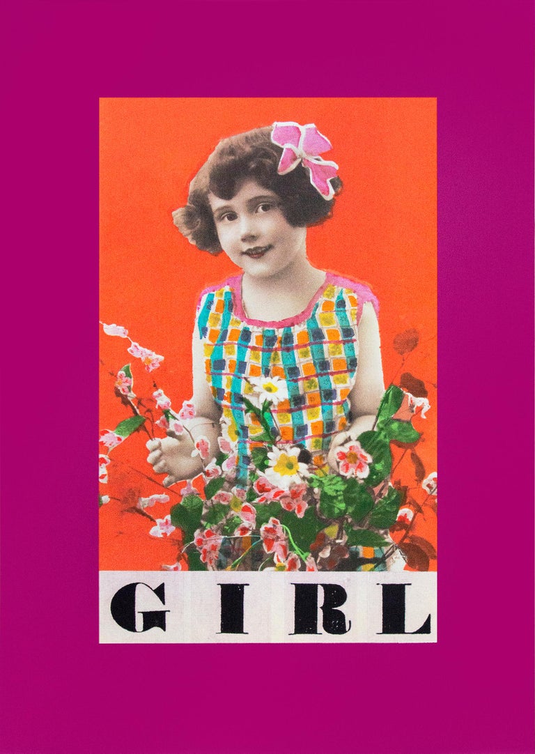 Peter Blake - G is for Girl, from Alphabet Series For Sale at 1stDibs