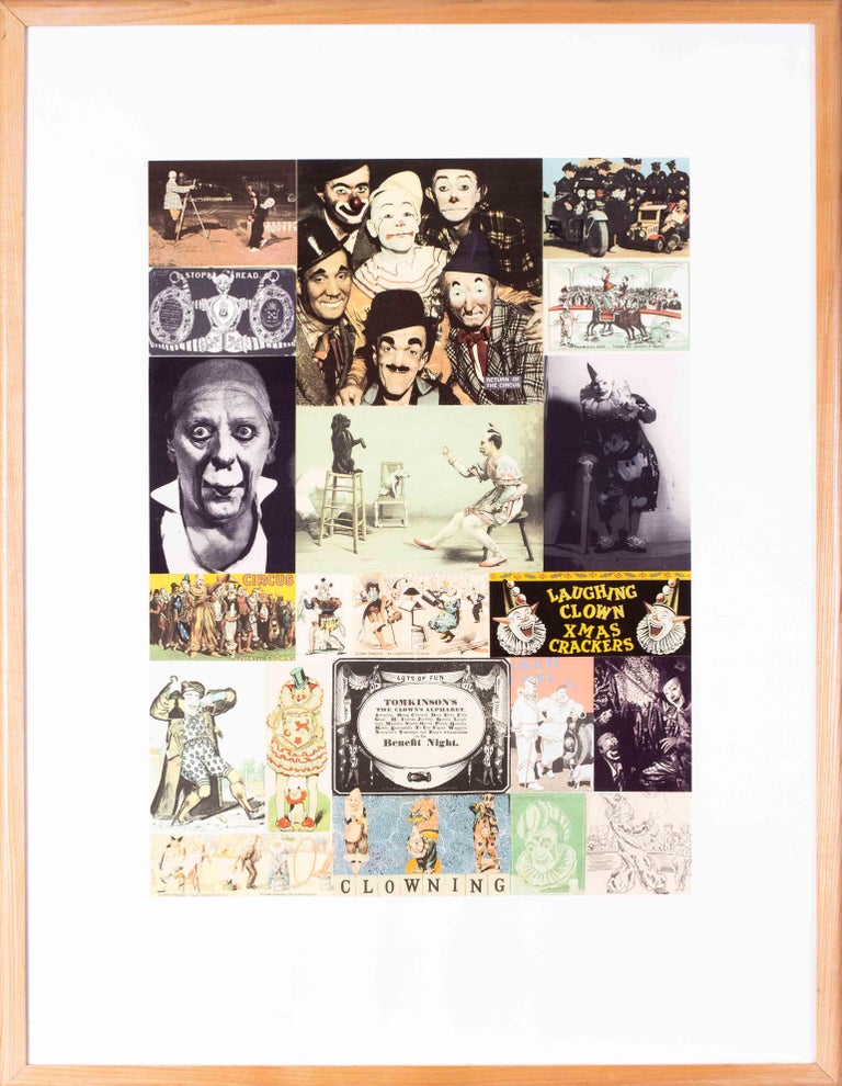 Peter Blake - Signed screenprint by Sir Peter Blake for 'C is for clown ...
